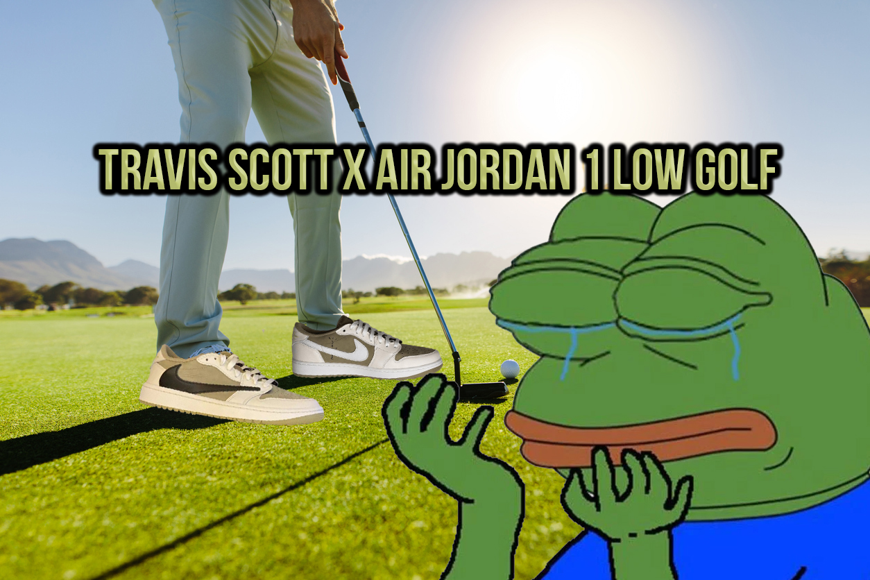 Travis Scott x Air Jordan 1 Low Golf chuẩn bị được phát hành - BÈO STORE