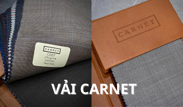 VẢI CARNET - LỰA CHỌN HÀNG ĐẦU CHO CÁC BỘ SUIT ĐẲNG CẤP