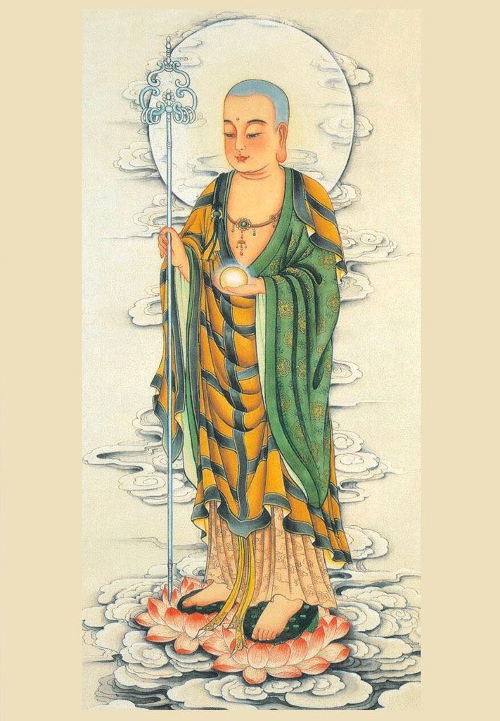 Đức Địa Tạng Bồ Tát – Pháp khí POTALA