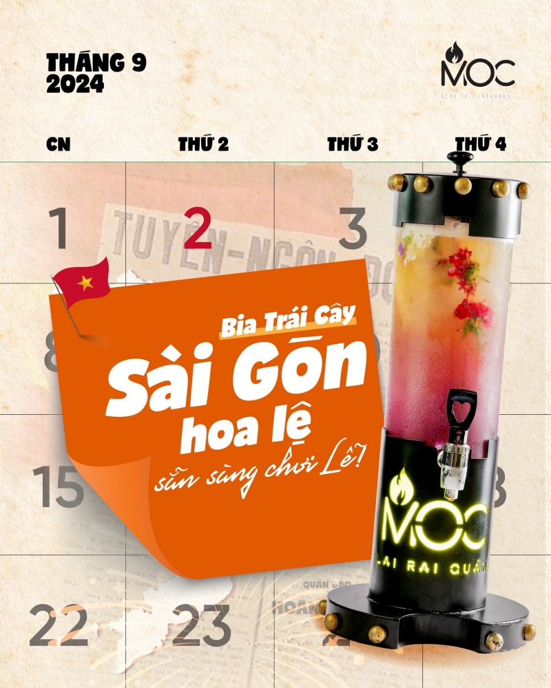 Say Sưa Quẩy Lễ Cùng “Sài Gòn Hoa Lệ” – Trải Nghiệm Bia Trái Cây Độc Đ ...