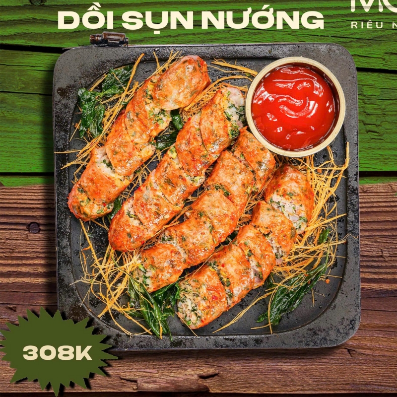 Thưởng thức món dồi sụn nướng chỉ 308k tại Mộc Riêu Nướng – Mộc Riêu ...