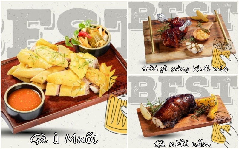 Thưởng thức 3 món gà best seller tại Mộc Lai Rai – Mộc Riêu Nướng - Mộc ...
