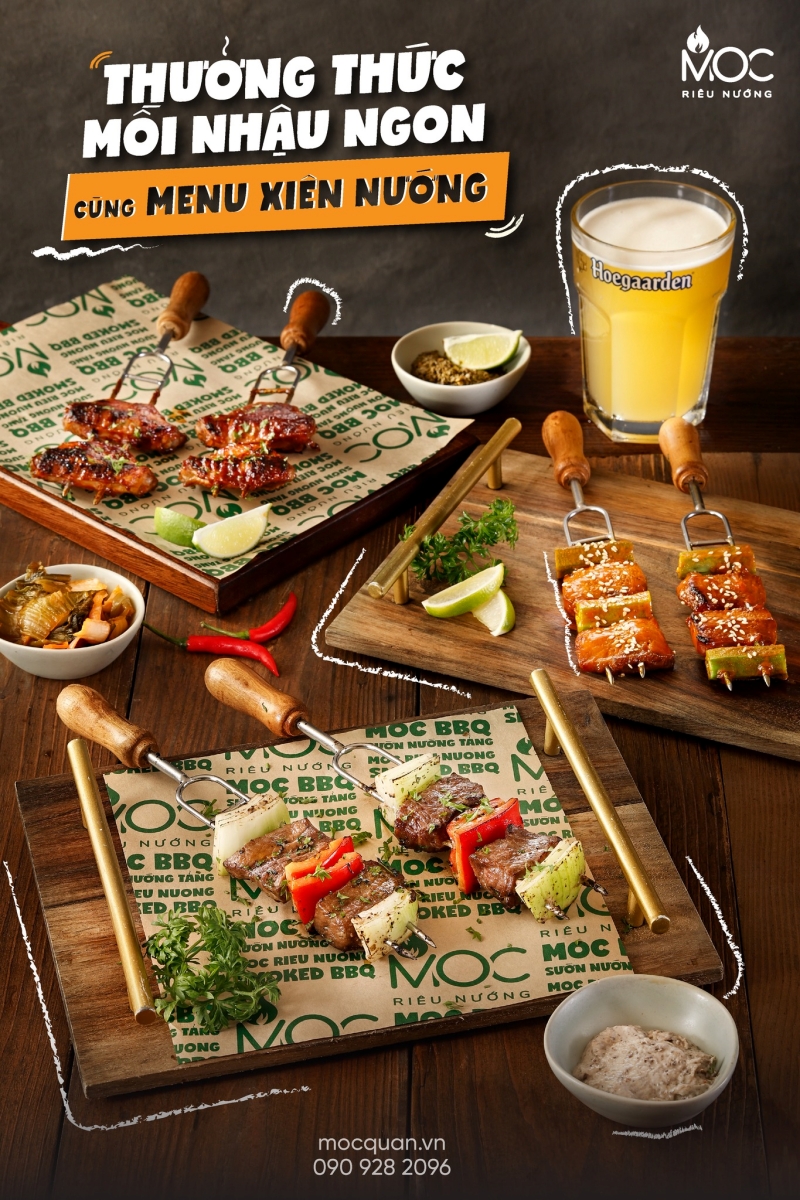 Thưởng thức xiên nướng ngon ngất ngây tại Mộc Riêu Nướng – Mộc Riêu ...