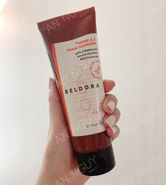 Sữa Rửa Mặt Beldora PH 5.5 Foam Cleanser Dành Cho Da Nhạy Cảm 150mlSữa Rửa Mặt Beldora PH 5.5 ...