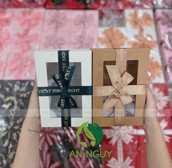 Hộp Quà Mika Chữ Nhật Có NơHộp Quà Mika Chữ Nhật Không Hoa – annguy.beauty