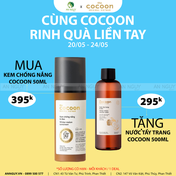 CÙNG COCOON RINH QUÀ LIỀN TAY – annguy.beauty