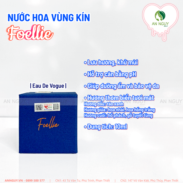 CẬP BẾN SẢN PHẨM MỚI NHÀ FOELLIE – annguy.beauty