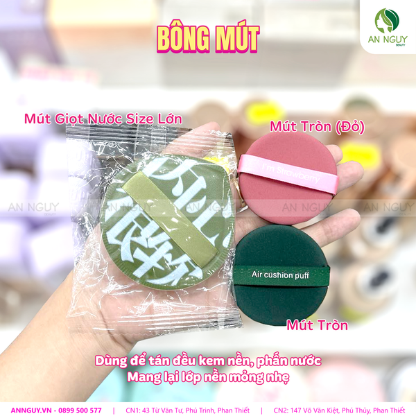 MÚT TÁN CUSHION MỀM MẠI, XINH XINH – annguy.beauty
