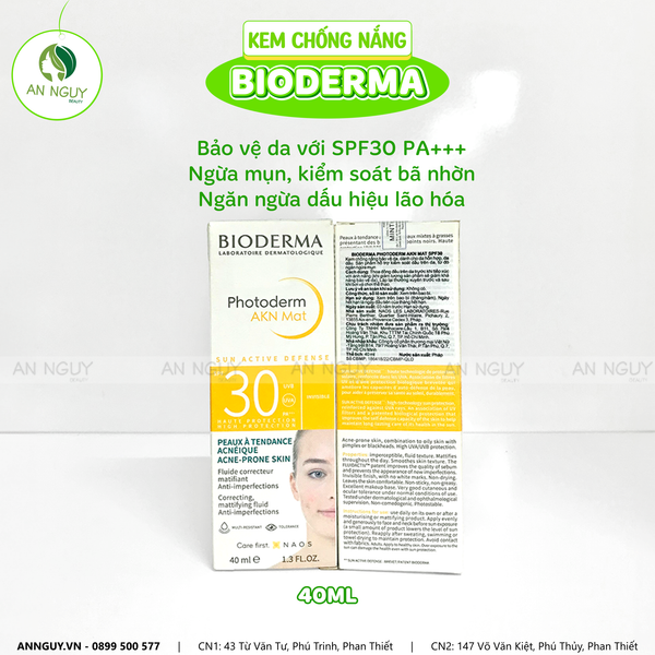 BIODERMA "NHẢ VÍA" DA DẦU KHÔNG LO MỤN ẨN – annguy.beauty