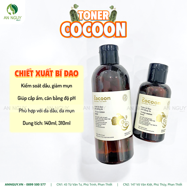 BỘ 3 TONER NHÀ COCOON – annguy.beauty