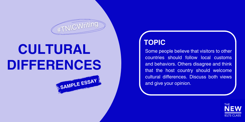 IELTS Sample Writing Task 2 - CULTURAL DIFFERENCES [Band 8.0] – The New ...