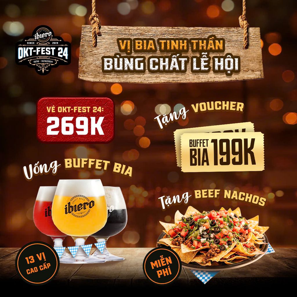 iBiero OktFest 24: Vị bia tinh thần - Bùng chất lễ hội – iBiero Craft ...