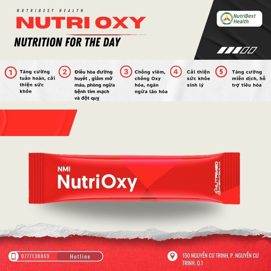 Đối Tượng Đặc Biệt Nên Sử Dụng NutriOxy – Siêu Thị Hàng Chính Hãng