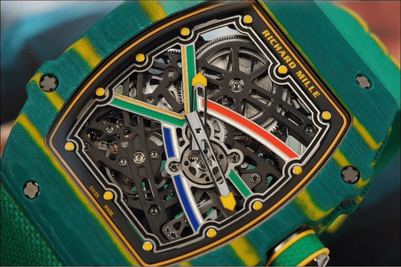 Đồng hồ Richard Mille RM067-02 Van Niekerk Sprin & High Jump– Platin ...