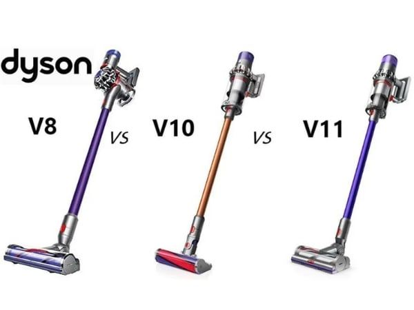 So sánh Dyson V8, V10 và V11: Những điểm khác biệt