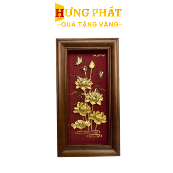 Tranh Hoa Sen Dát Vàng – Sự Kết Hợp Tinh Tế Giữa Nghệ Thuật và Phong T ...