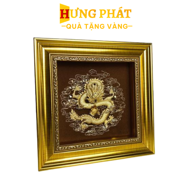 Tranh Rồng Dát Vàng 24K – Biểu Tượng Quyền Uy và Thịnh Vượng - QUÀ TẶNG ...
