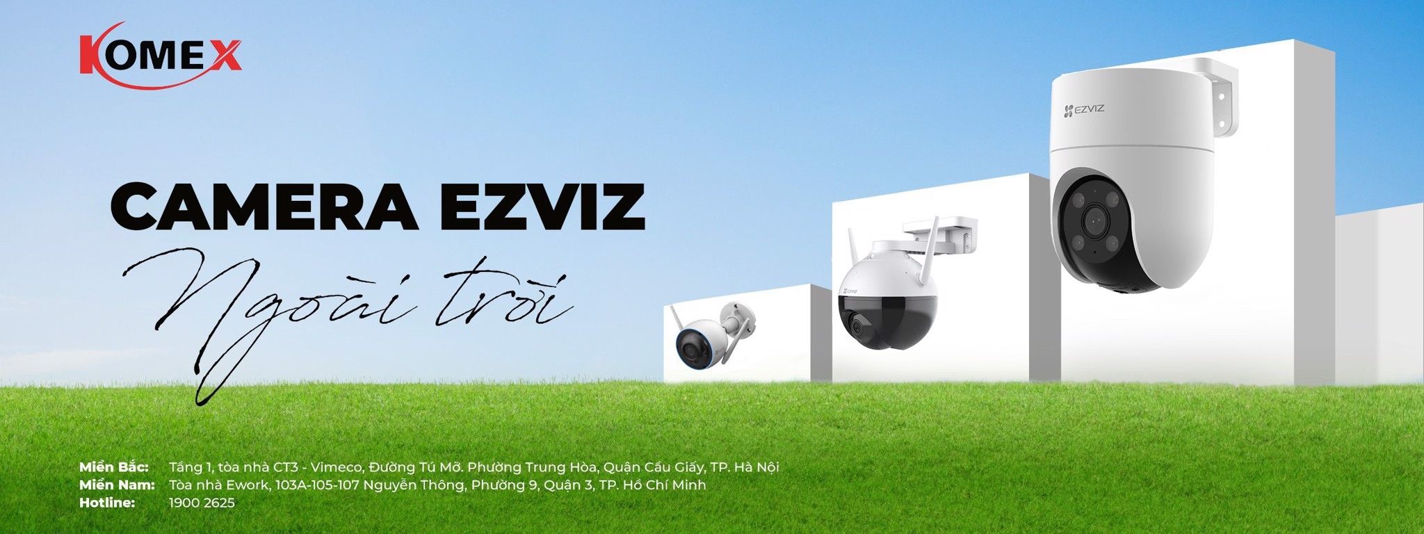 Camera Ezviz ngoài trời - Komex Digital