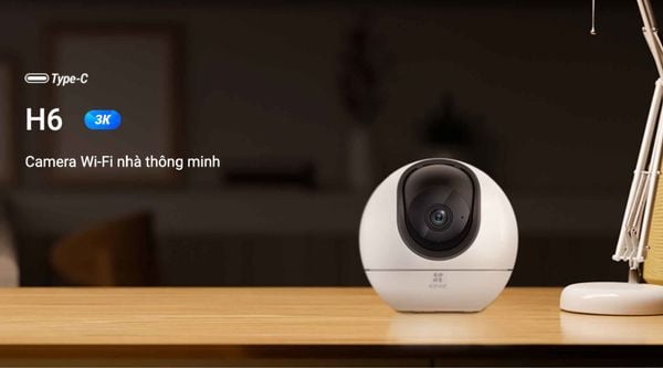 Camera Wifi EZVIZ quay quét trong nhà 5MP 3K H6 - Komex Digital