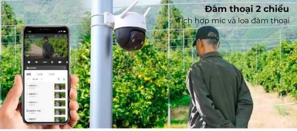 Camera Wifi IMOU ngoài trời Cruiser 4MP IPC-S41FEP - Komex Digital