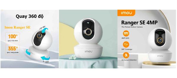 Camera Wifi IMOU trong nhà Ranger RC 4MP IPC-A43P - Komex Digital