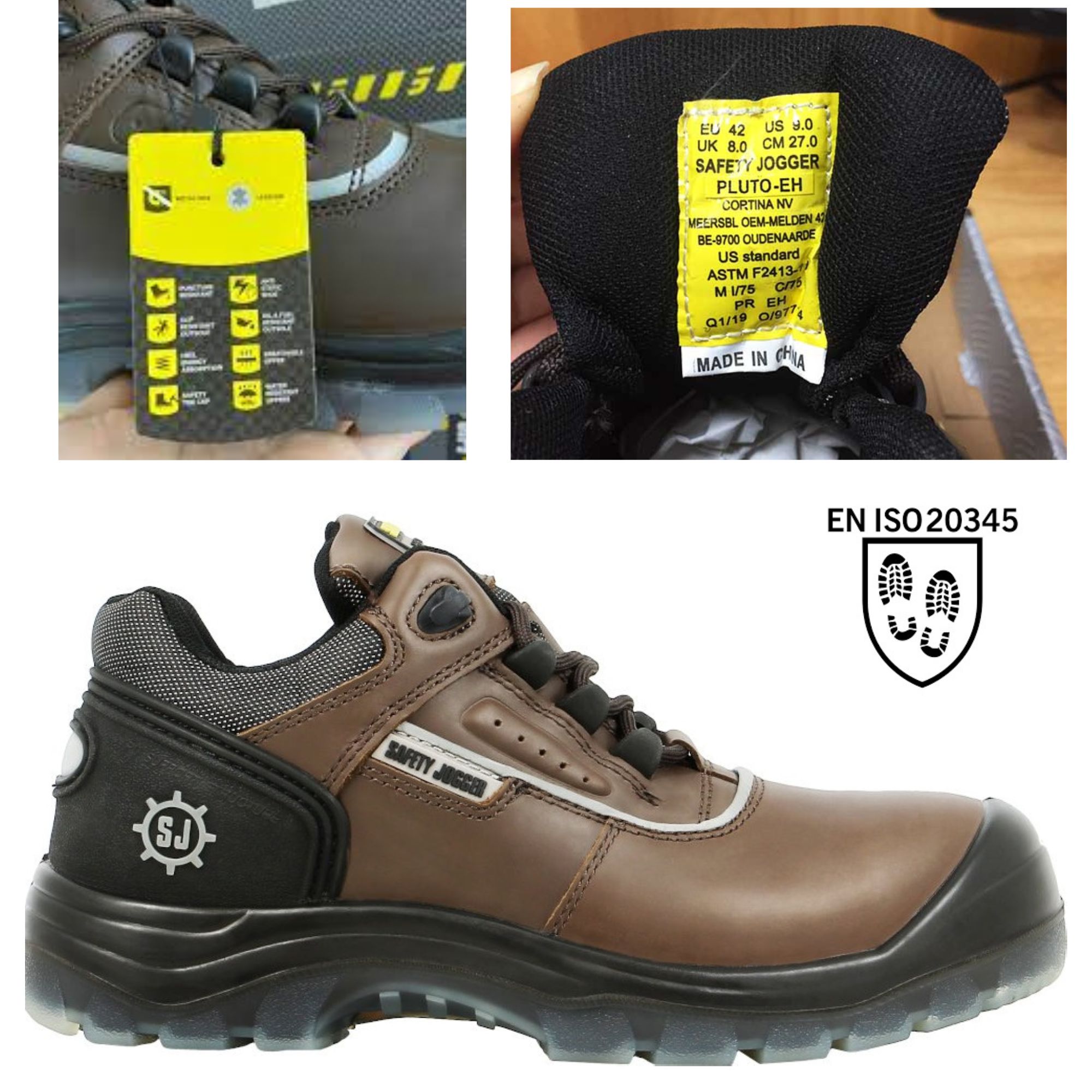 Tiêu Chuẩn EN ISO 20345 và ASTM F2413 Trên Giày Bảo Hộ ...