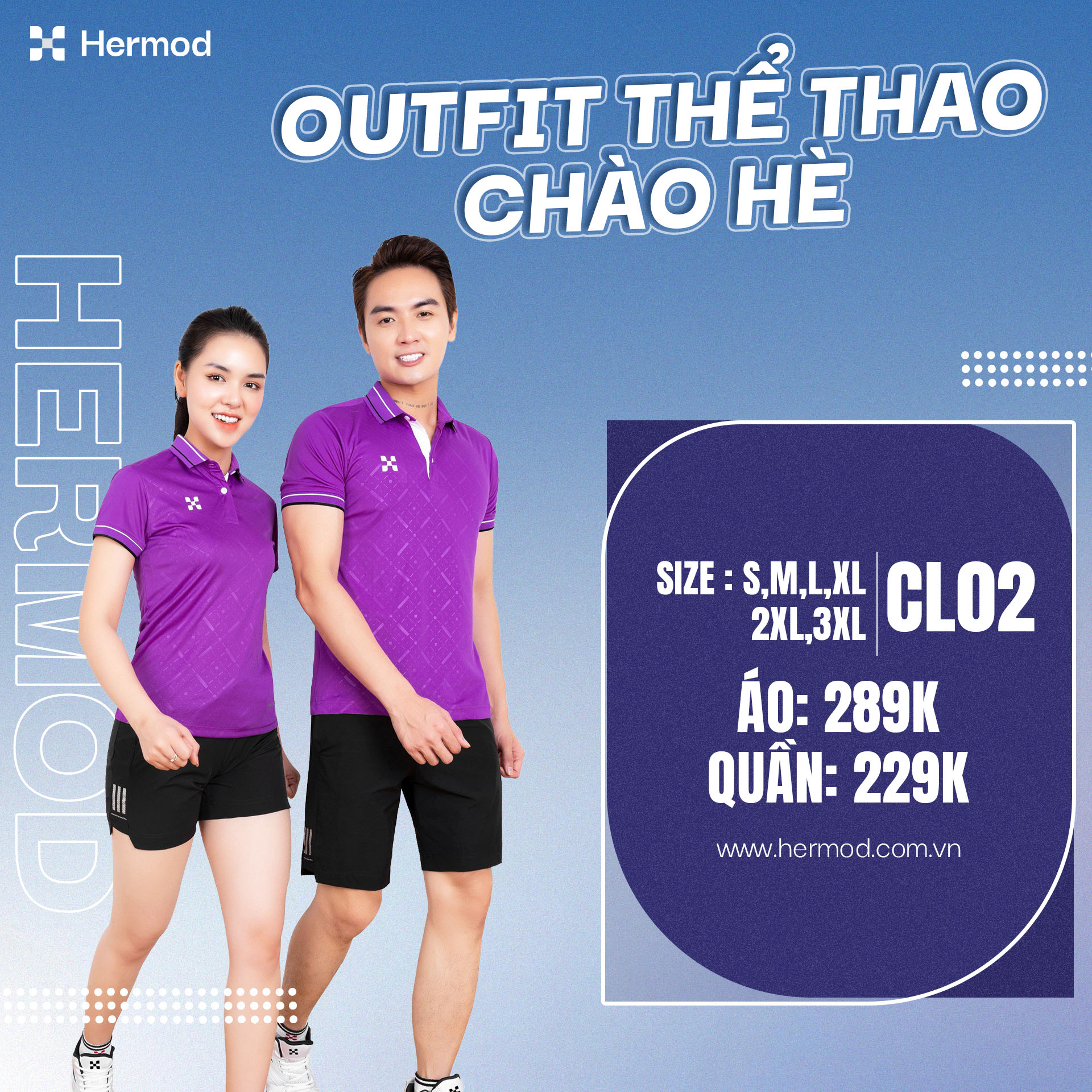 Outfit Thể Thao Chào Hè 2025 - Hermod