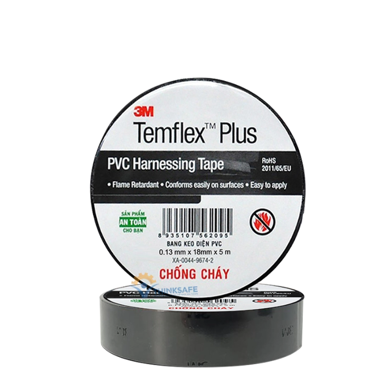 Băng keo cách điện chống cháy 3M Temflex Plus – VIETPHAT
