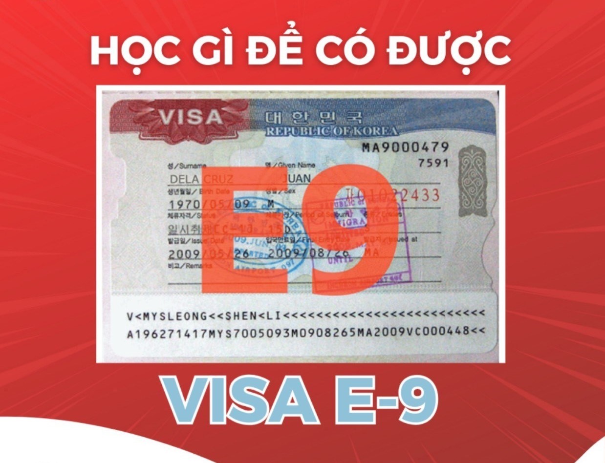 Tìm hiểu về visa E9 - Xuất khẩu lao động Hàn Quốc