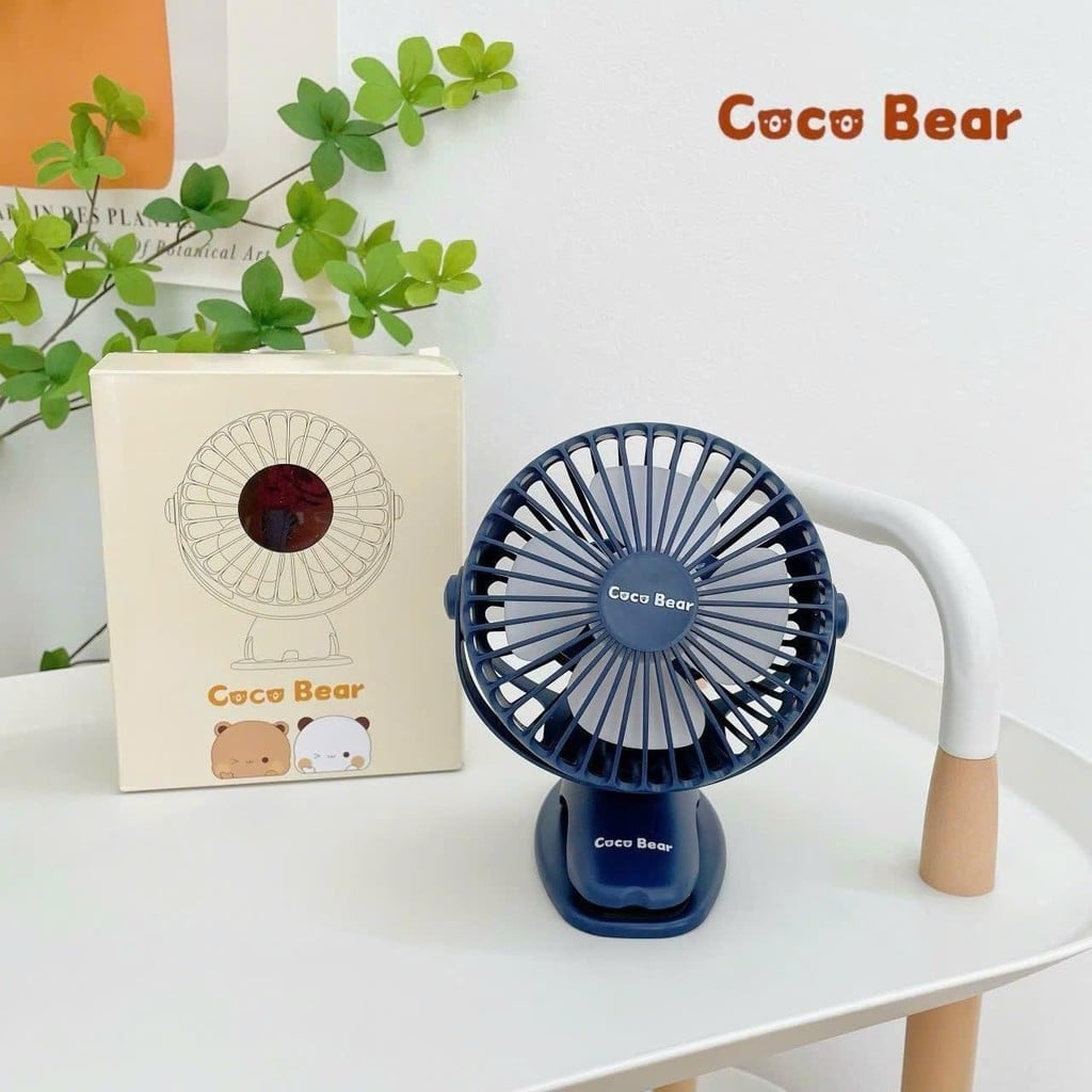 Quạt Tích Điện Coco Bear – Hlstar - Gia dụng Hải Long