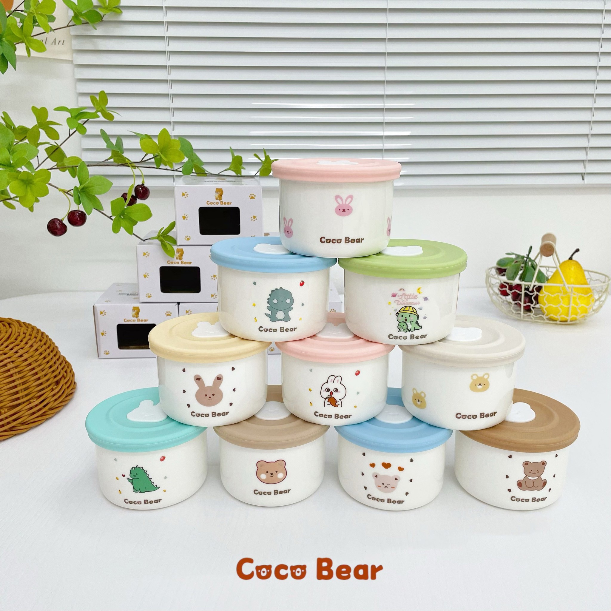 Hủ Sứ Hàn Coco Bear – Hlstar - Gia dụng Hải Long