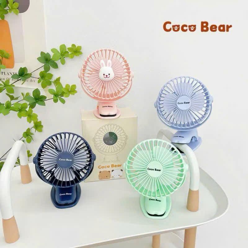 Quạt Tích Điện Coco Bear – Hlstar - Gia dụng Hải Long