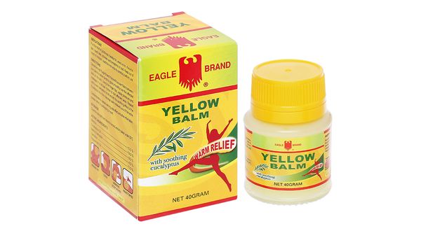 Dầu xoa Eagle Brand Yellow Balm lọ 40g Có Tốt Không? Giá Bao Nhiêu