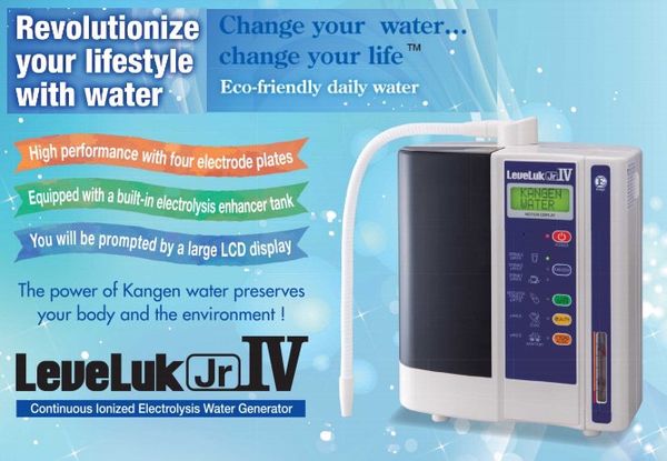 Máy Lọc Nước Ion Kiềm KANGEN LEVELUK JRIV - JR4 Mới NEW FULLBOX ...
