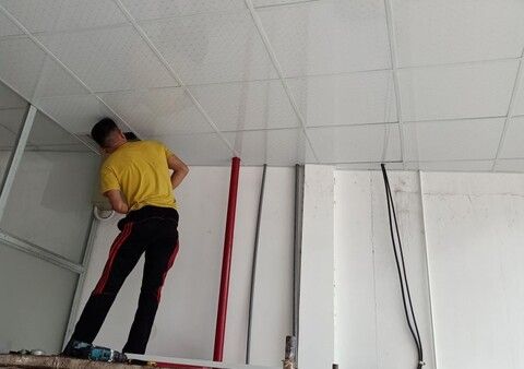 Quy trình thi công trần nhựa thả 60x60 Tấm ốp MIFU