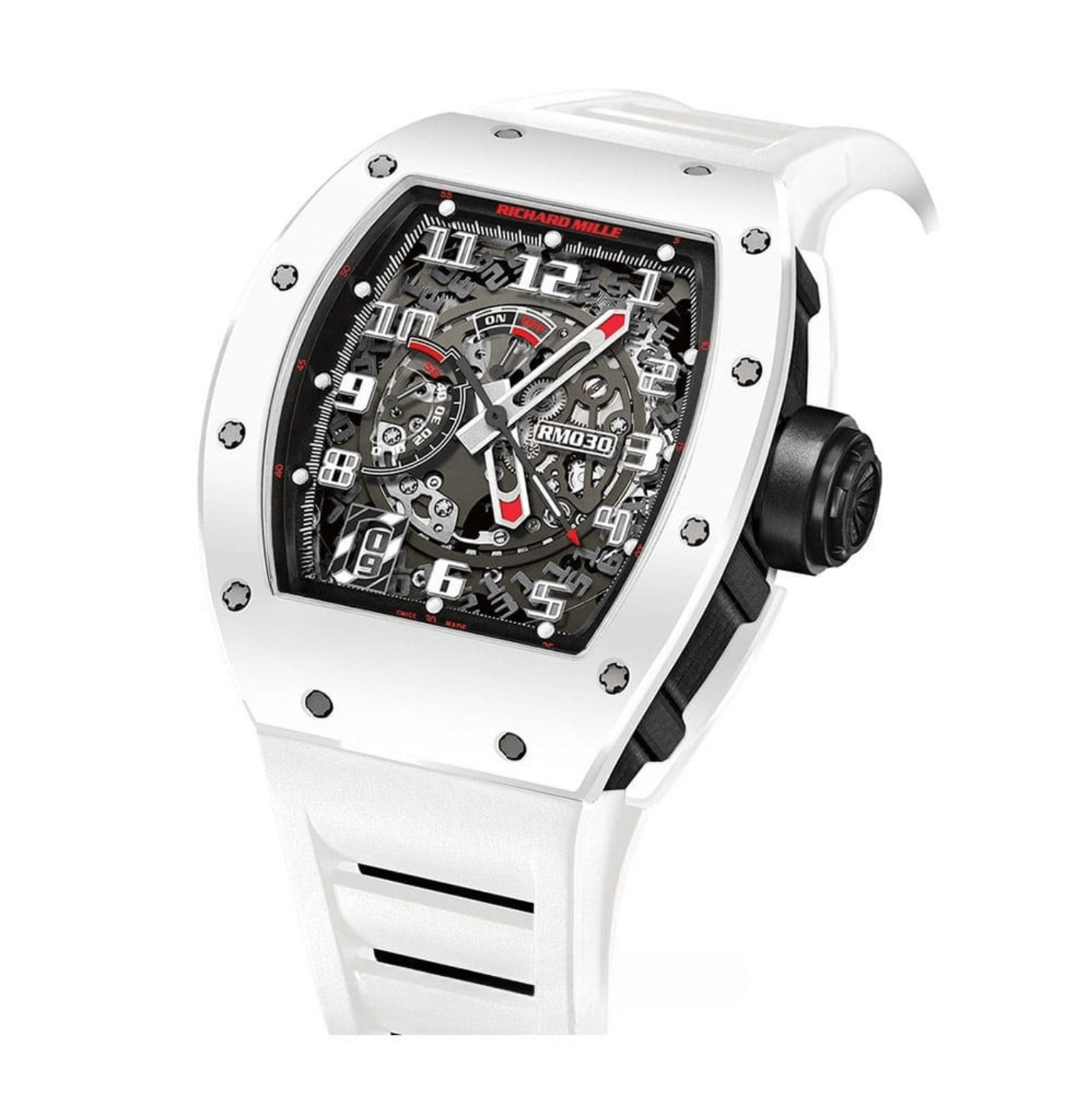 Đồng hồ Richard Mille RM30 Ceramic Trắng– Platin Timepieces