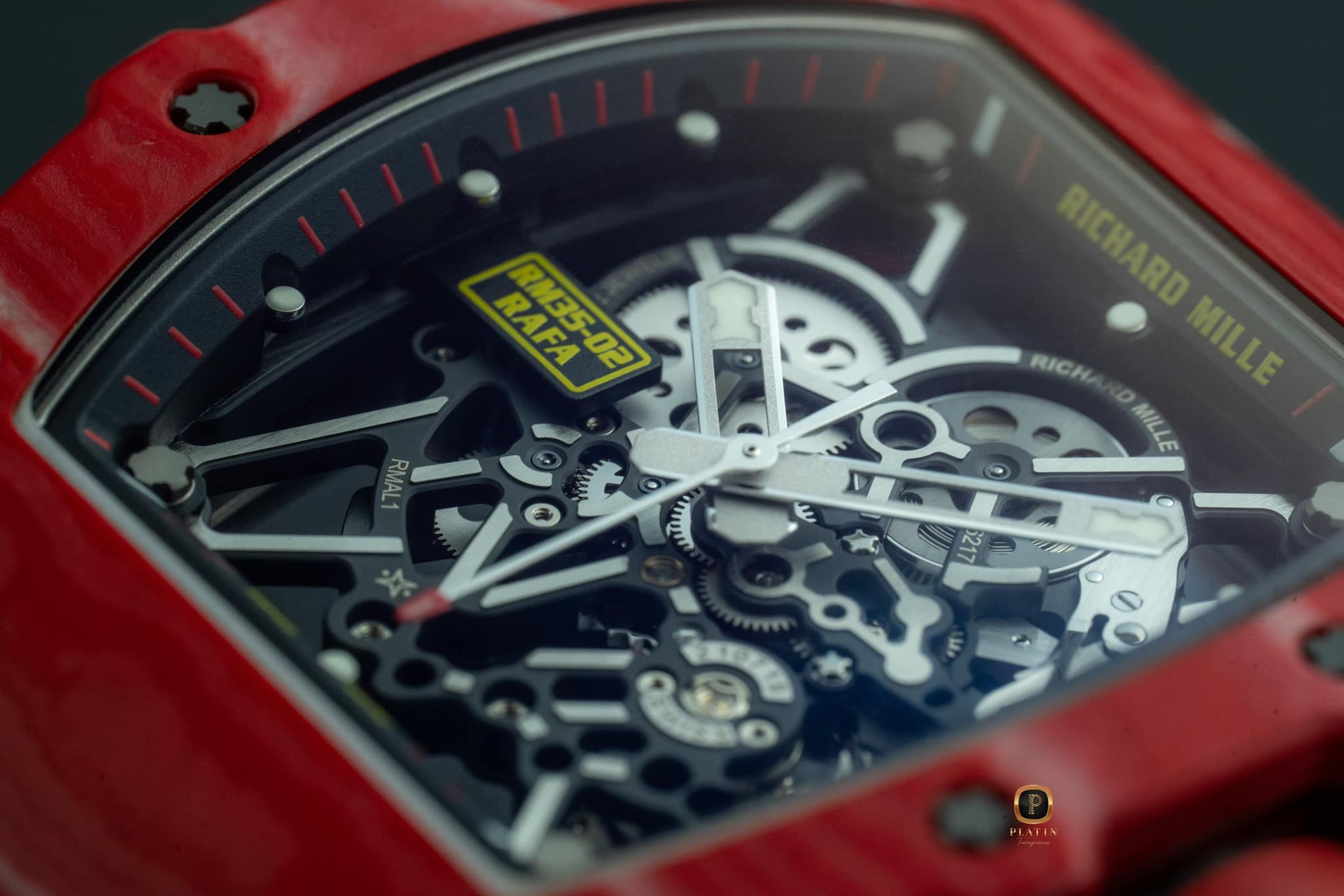 Đồng hồ Richard Mille RM 35-02 Automatic Rafael Nadal– Platin Timepieces