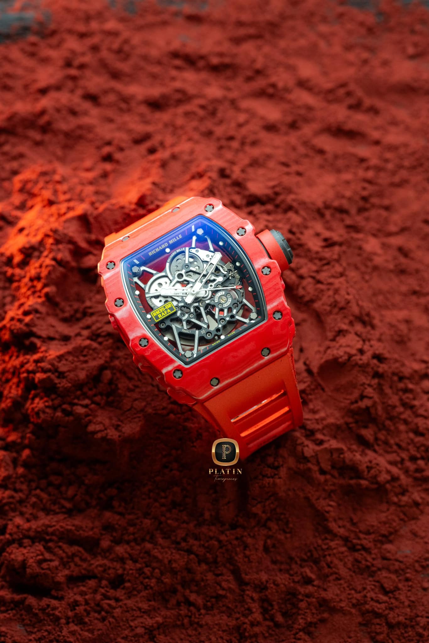 Đồng hồ Richard Mille RM 35-02 Automatic Rafael Nadal– Platin Timepieces