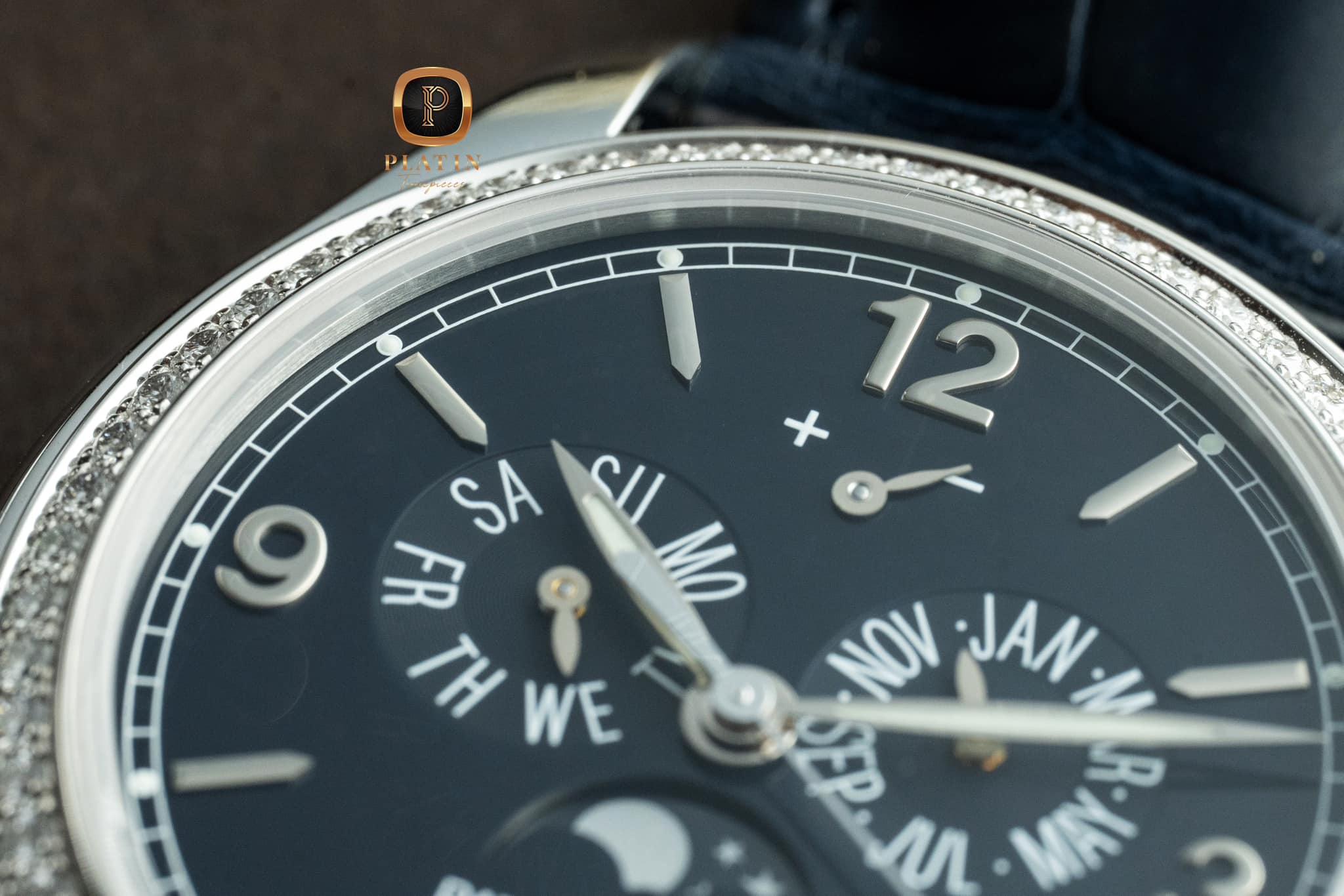 Đồng hồ Patek Philippe Complications 5147G-001 Mặt số xanh navy blue ...