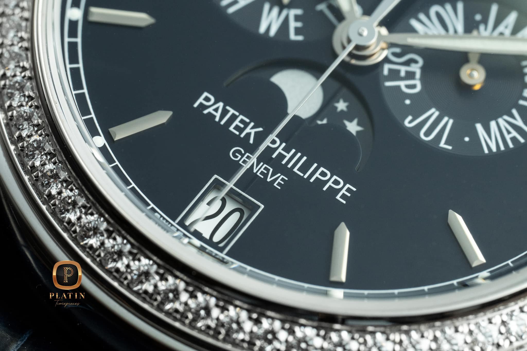 Đồng hồ Patek Philippe Complications 5147G-001 Mặt số xanh navy blue ...