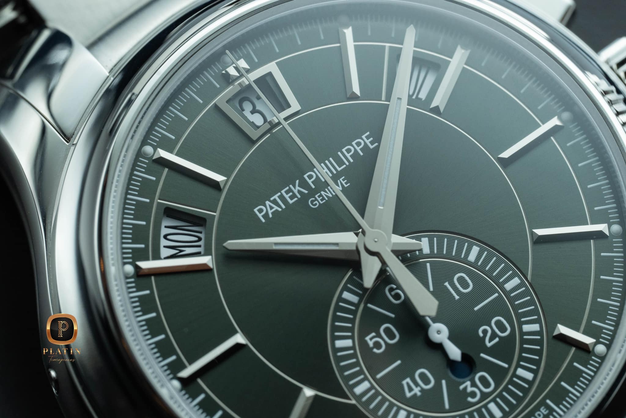 Đồng hồ Patek Philippe Complications 5905/1A-001 Mặt số Olive Green ...