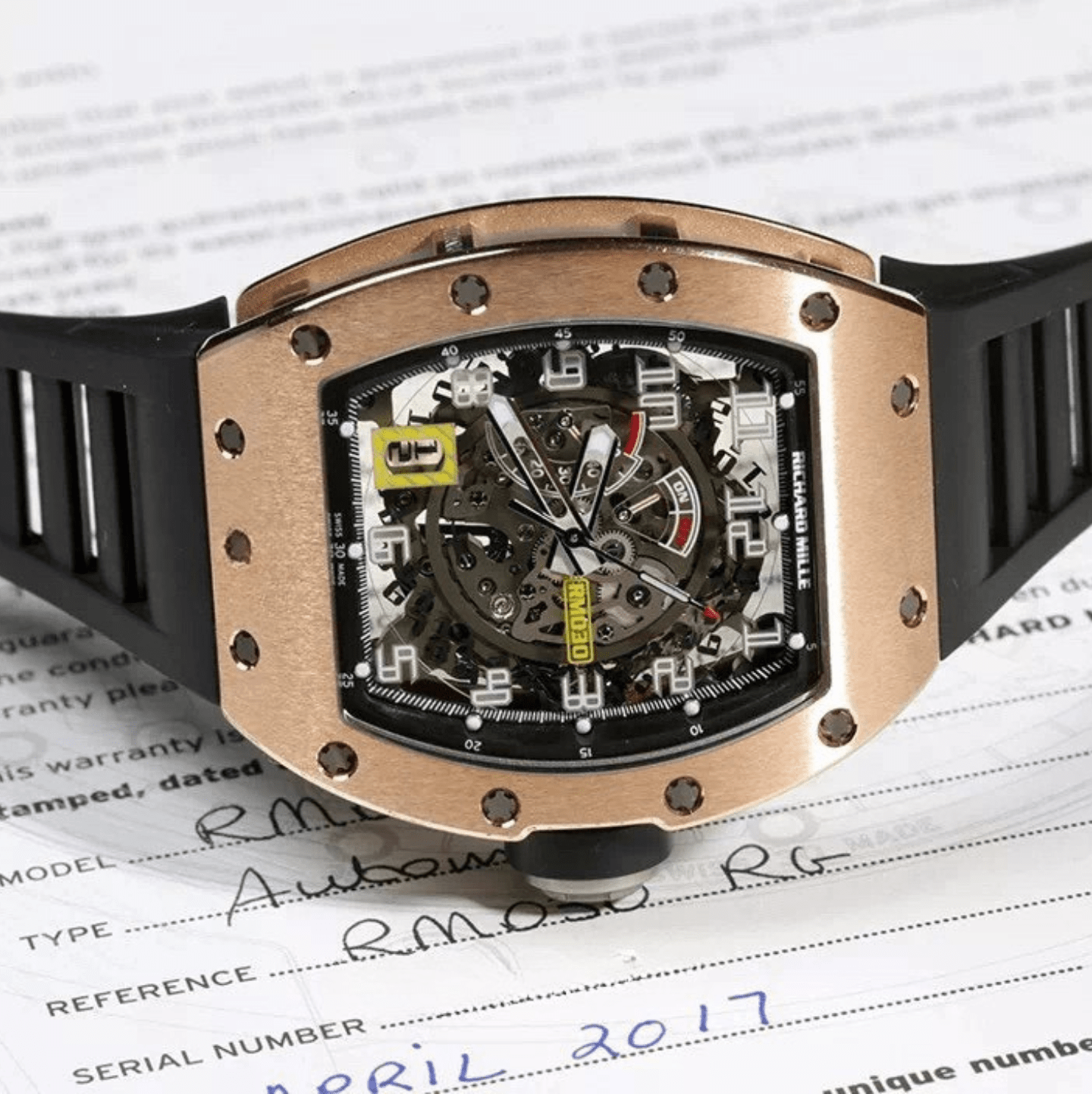 Đồng hồ Richard Mille RM30 Vàng Hồng Và Titanium– Platin Timepieces
