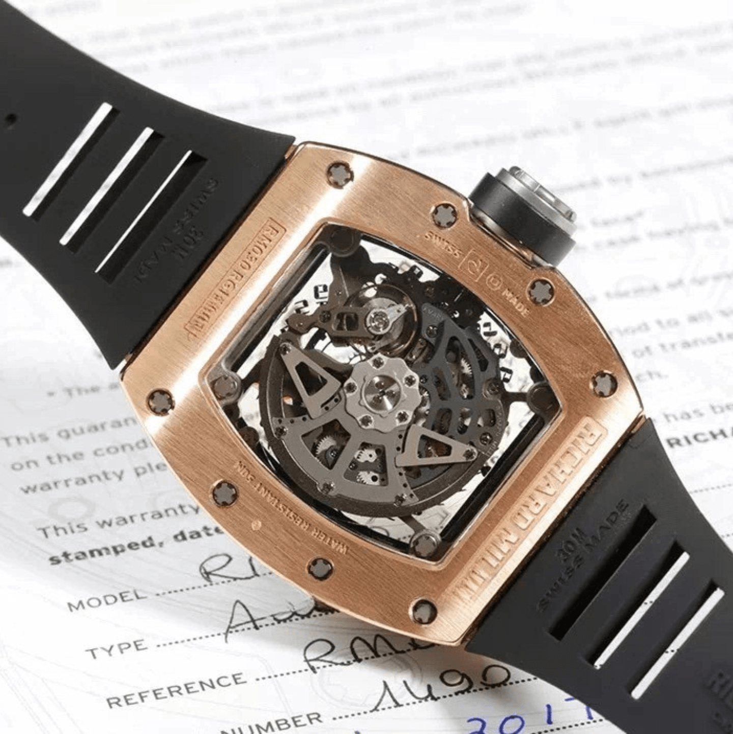 Đồng hồ Richard Mille RM30 Vàng Hồng Và Titanium– Platin Timepieces