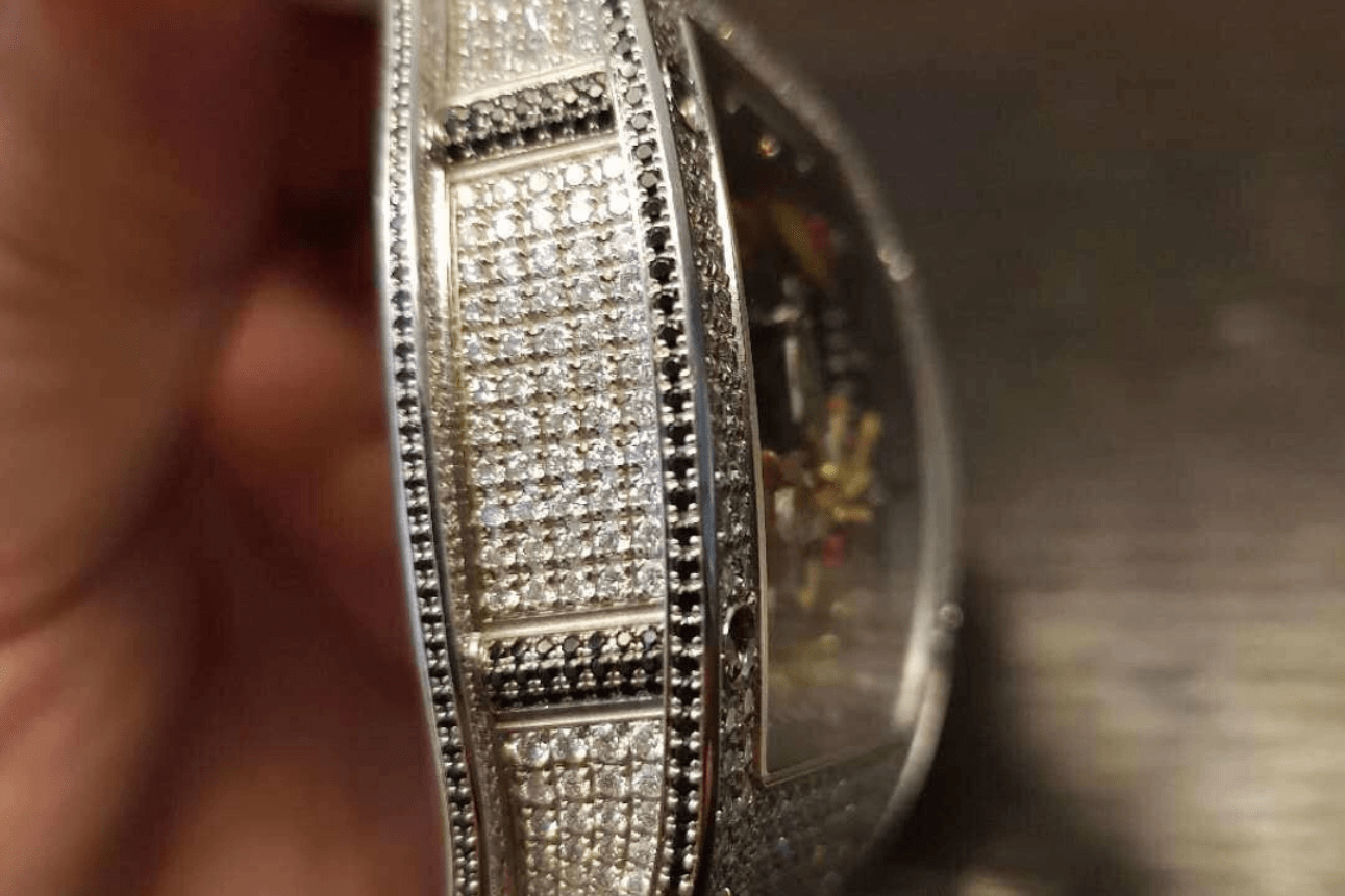 Đồng Hồ Richard Mille RM 07-01 Ladies Vàng Hồng Đính Kim Cương– Platin ...