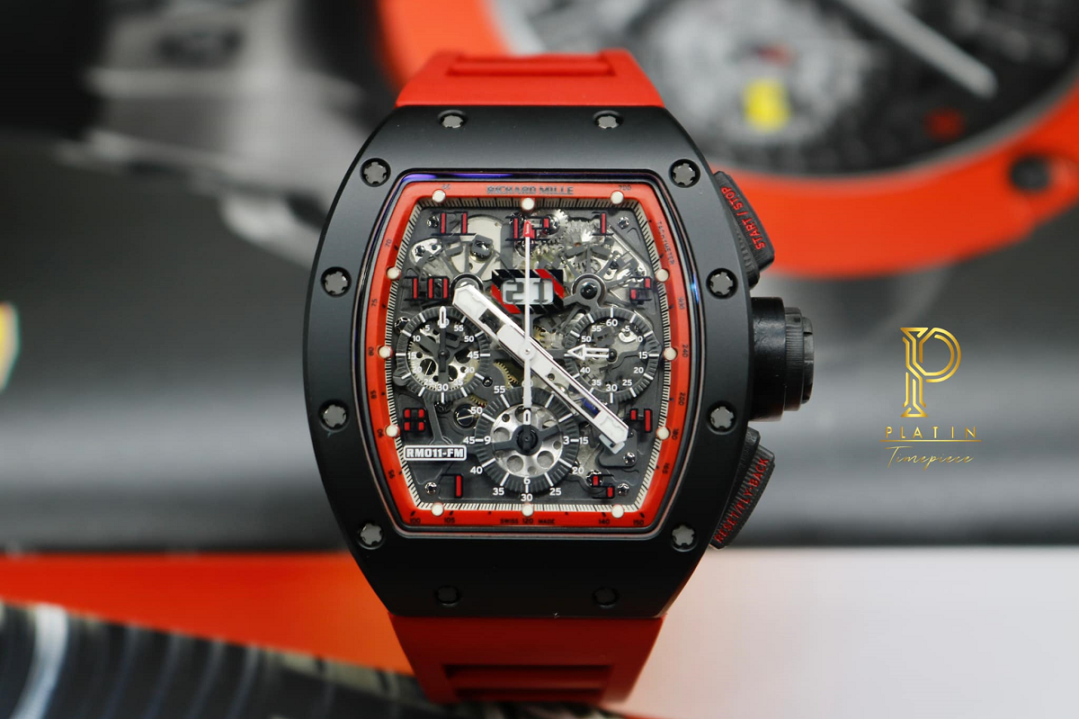 Đồng hồ Richard Mille RM 011-FM Midnight Felipe Massa Limited 88 Pcs ...