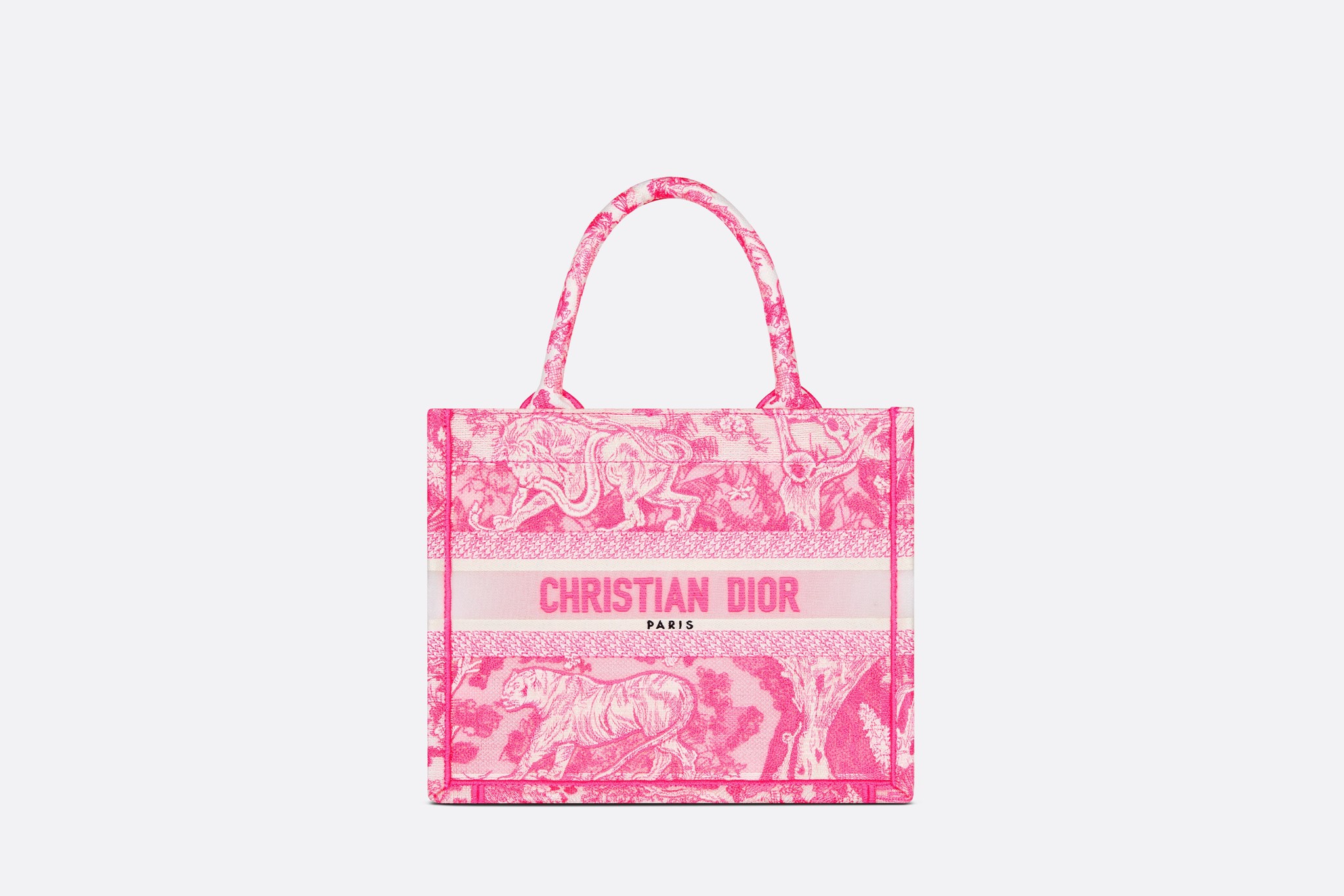 Review Dior Book Tote Fluorescent Pink Toile – Kirei & Hansamu