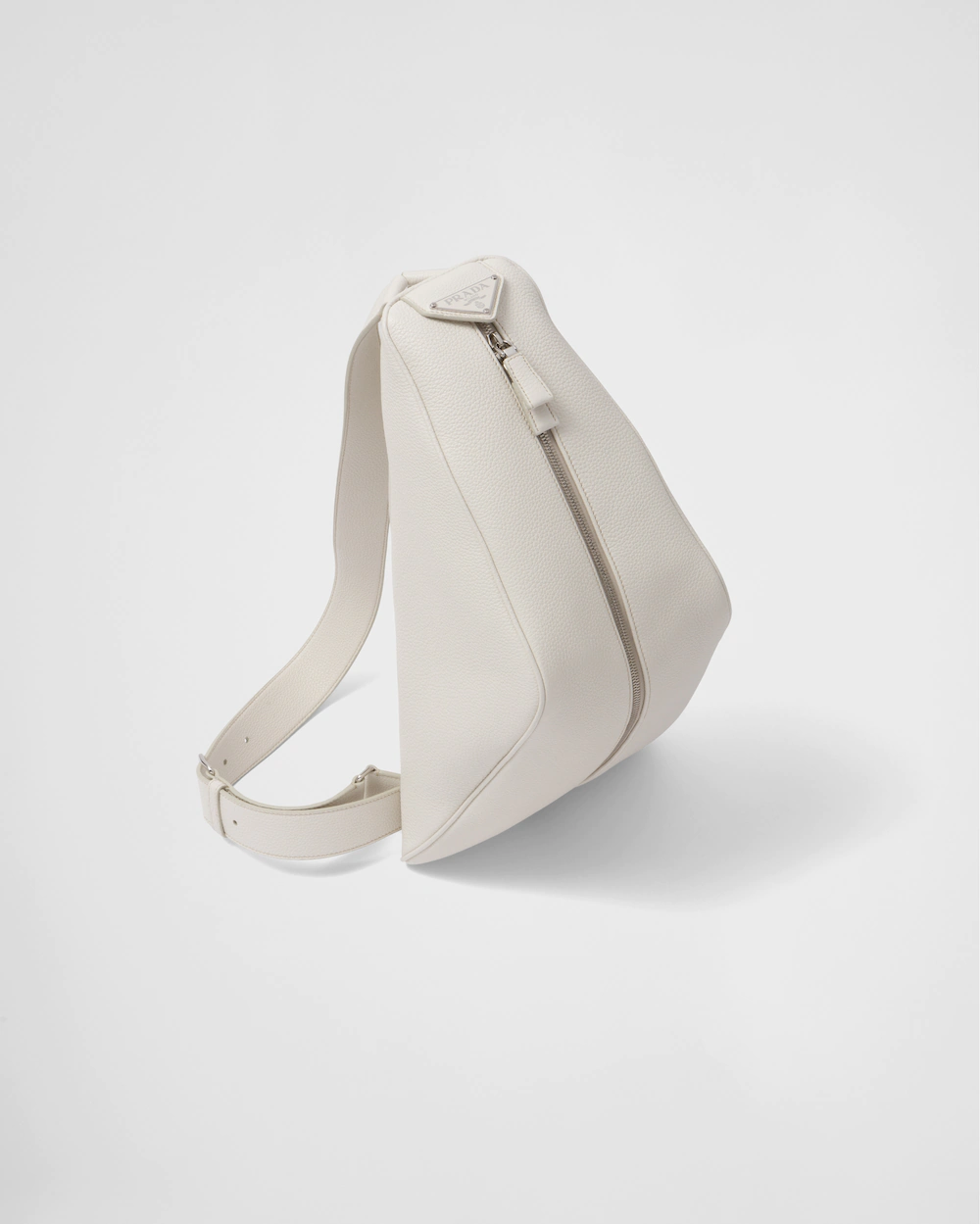 Prada Chalk White Leather backpack – Factory Outlet