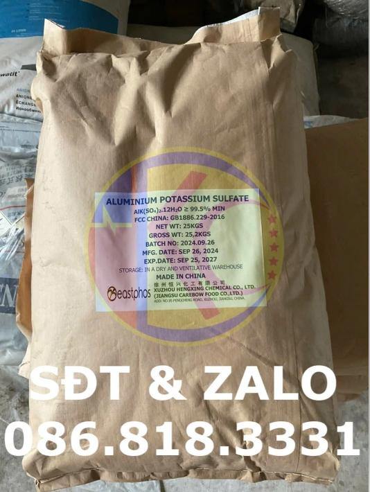 KAl(SO4)2-Aluminum Potassium Sulfate là gì? – KDCCHEMICAL