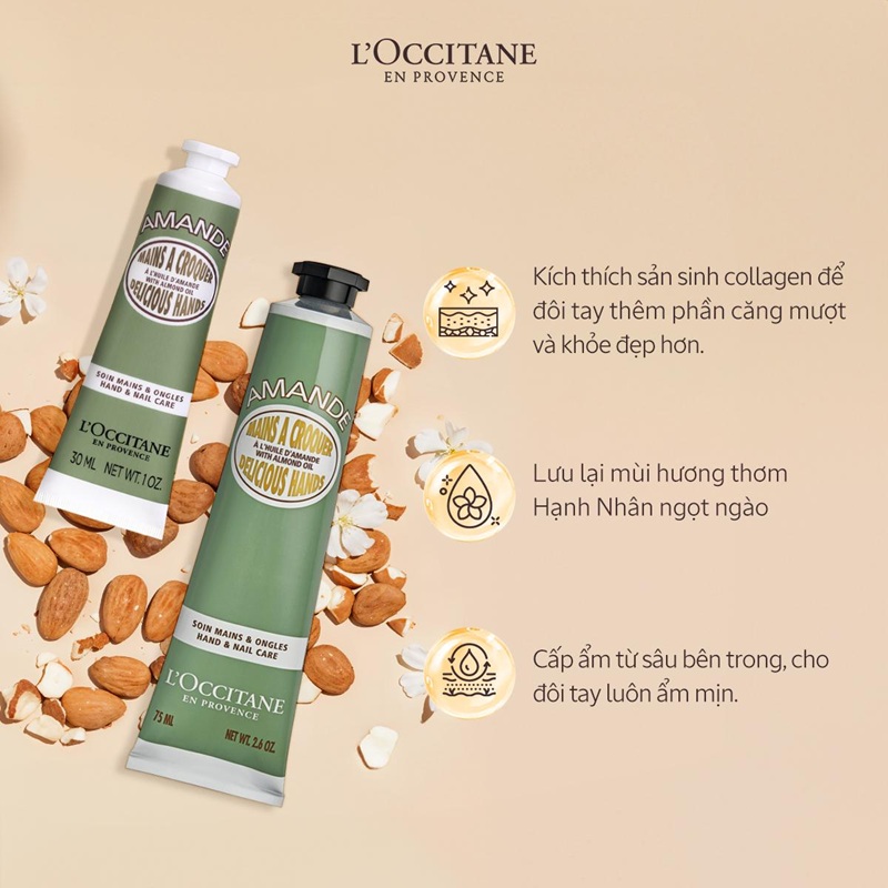 Công Dụng Almond Delicious Hands – Dưỡng Da Tay Mềm Mịn Từ Lần Đầu - L ...