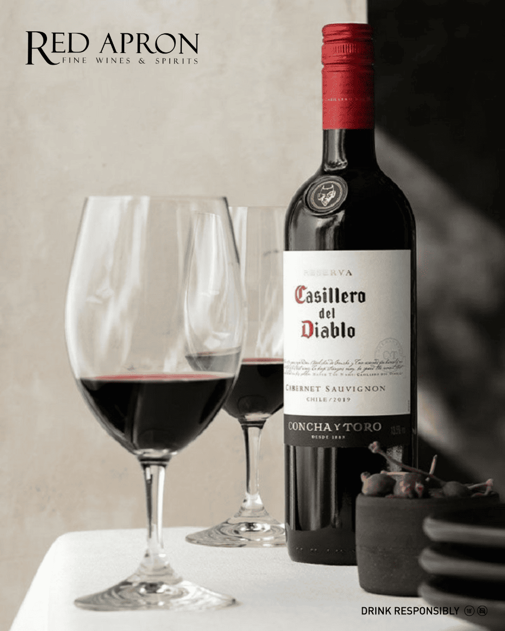 Rượu vang Casillero del Diablo, Chile nhập khẩu| Giá từ 550K